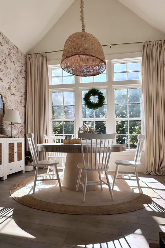 Neutral Curtains change your room's vibes