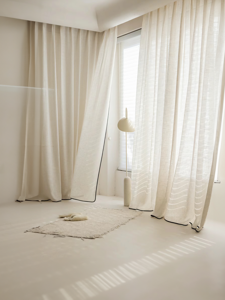 Neutral Curtains change your room's vibes