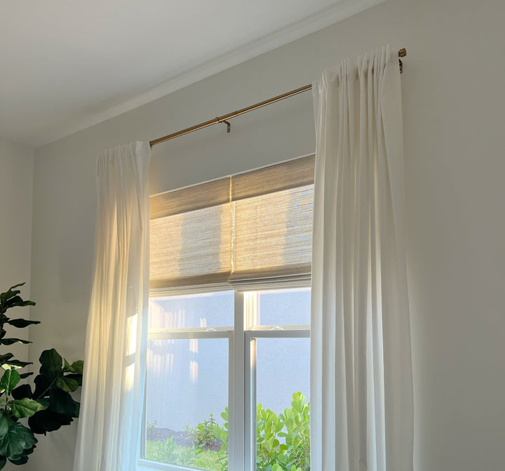 Neutral Curtains change your room's vibes