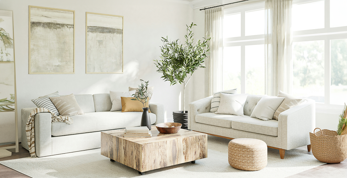 Neutral Curtains change your room's vibes